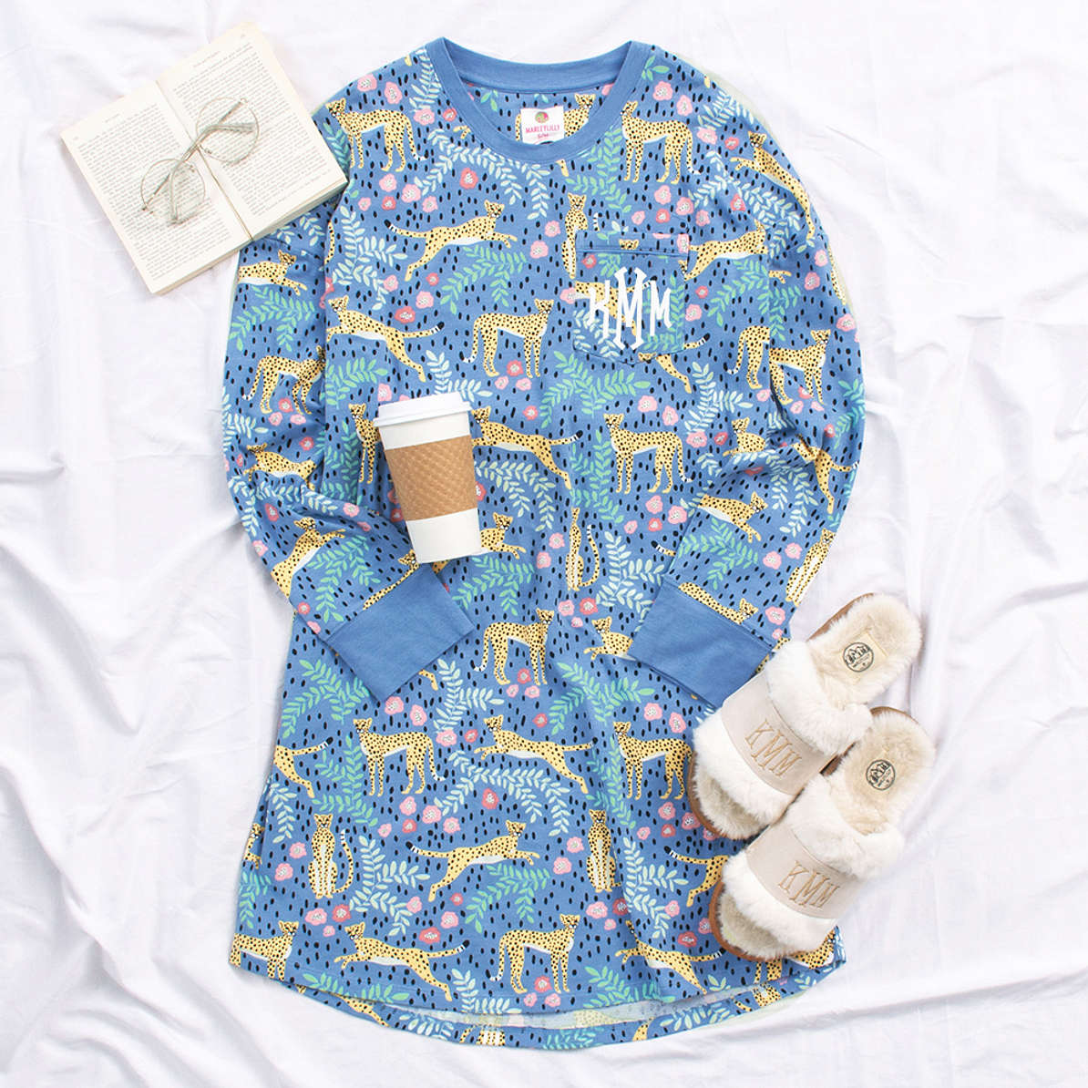 Monogrammed Sleep Dress – Marleylilly