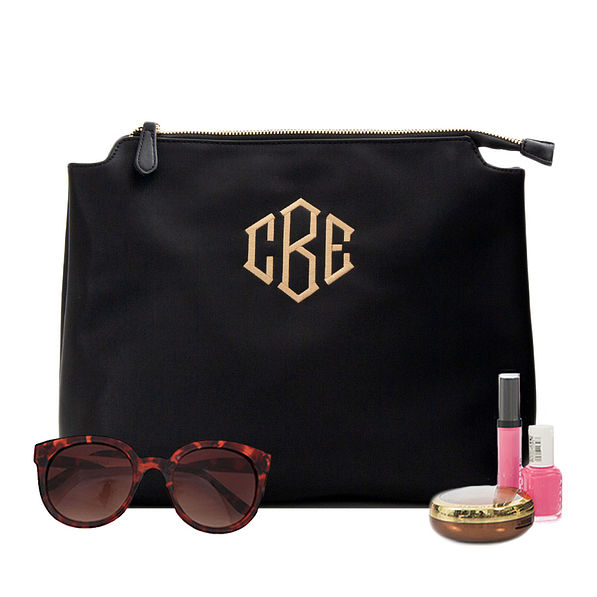Monogrammed Packing Bag - Zippered Pouch Bag
