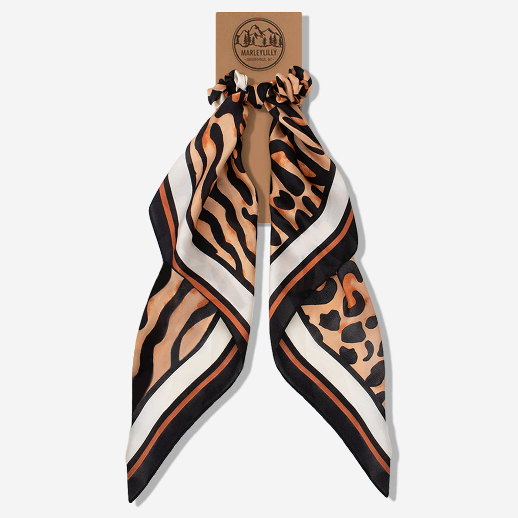 Women's Silk Scrunchie Scarves - Marleylilly