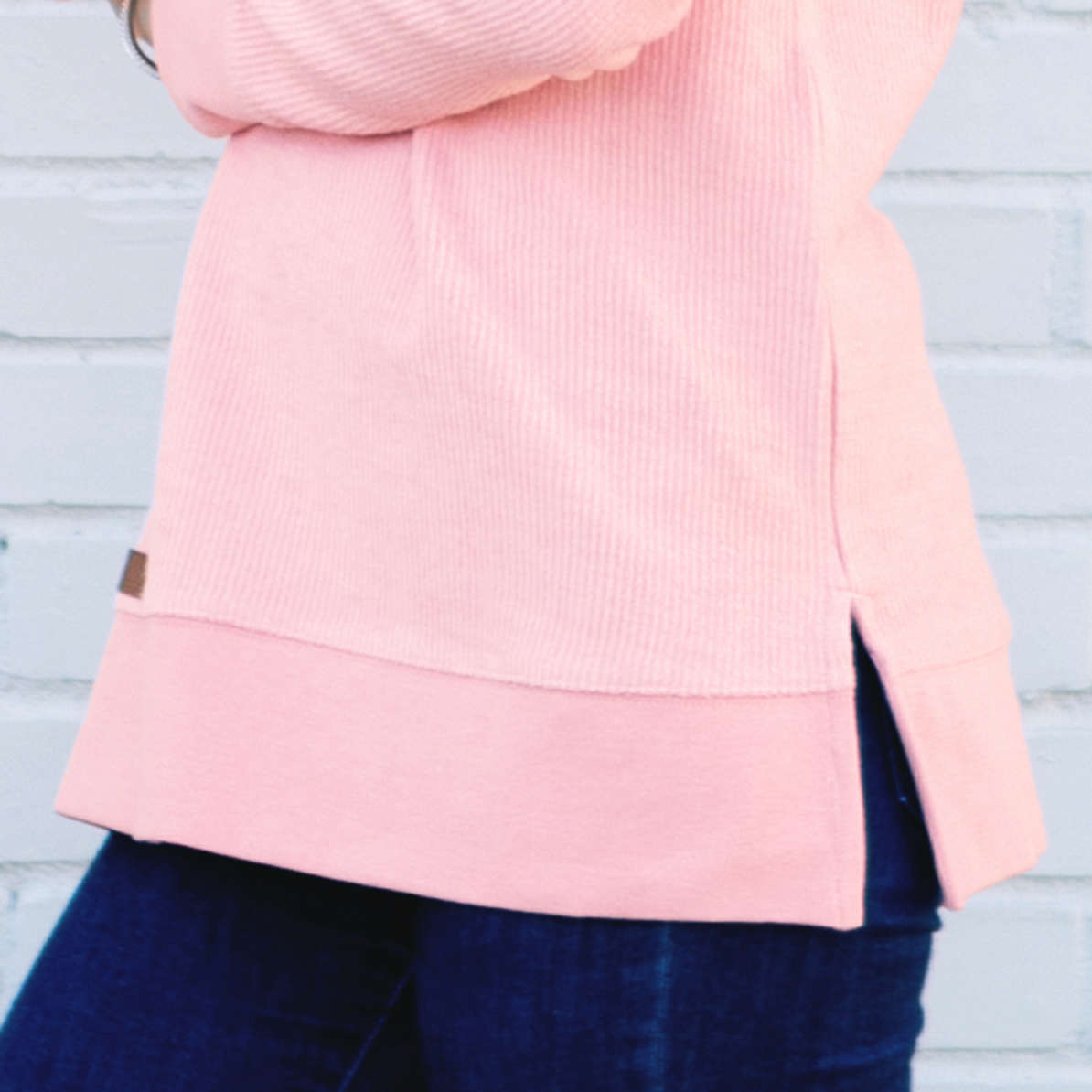 Personalized Corded Pullovers in Pink, Charcoal, Chambray – Marleylilly