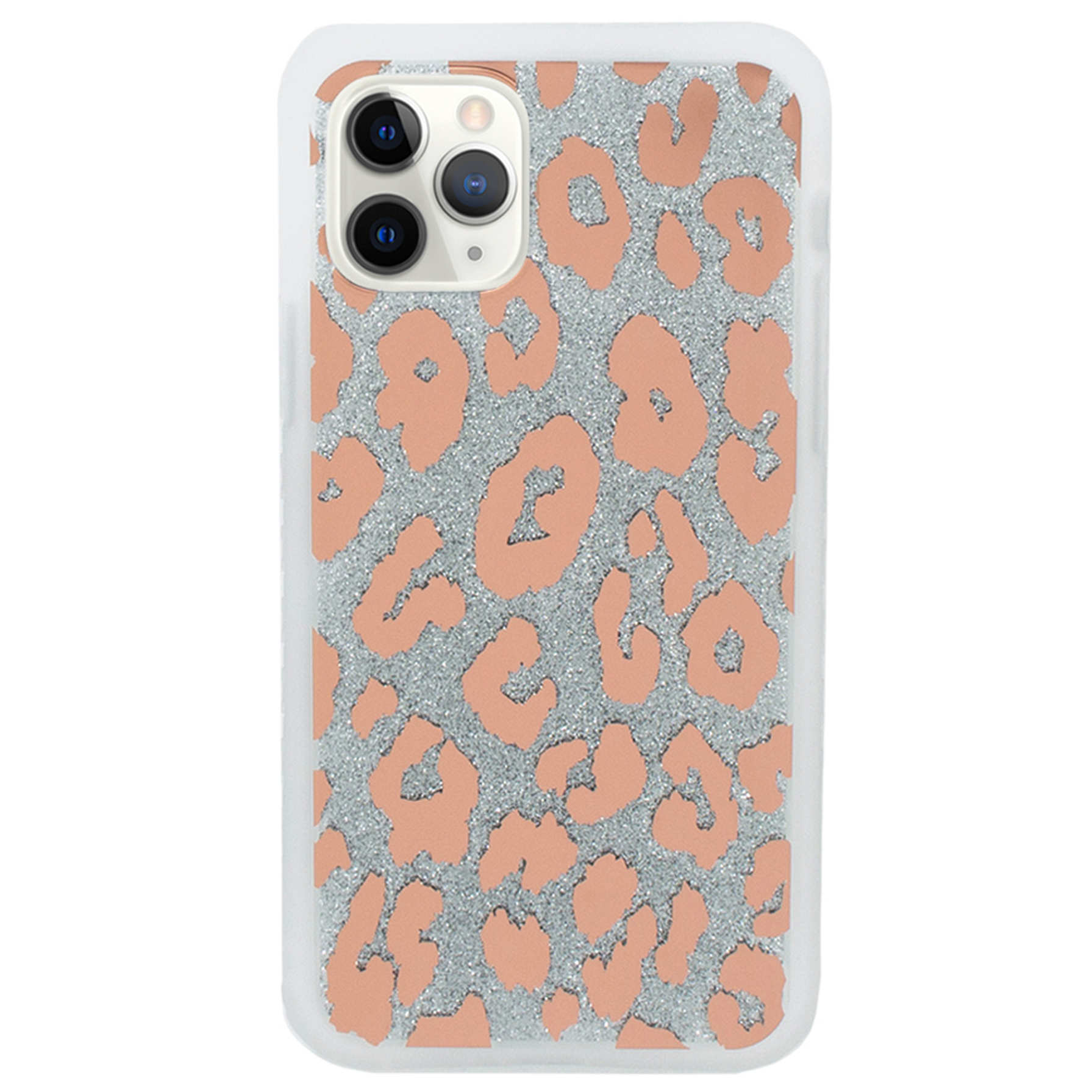 Glitter Leopard Print iPhone Case - Marleylilly