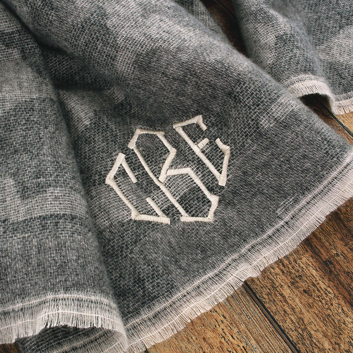 Monogrammed Super Soft Camo Scarf – Marleylilly