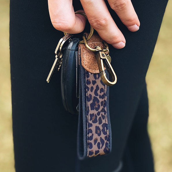 Leopard Print Keychain – Marleylilly