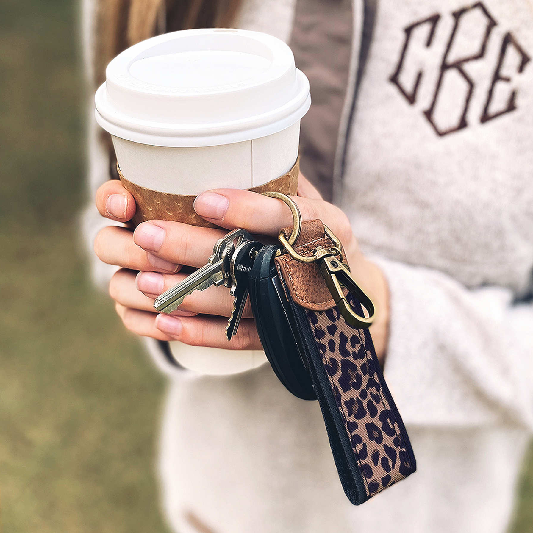 Leopard Print Keychain – Marleylilly