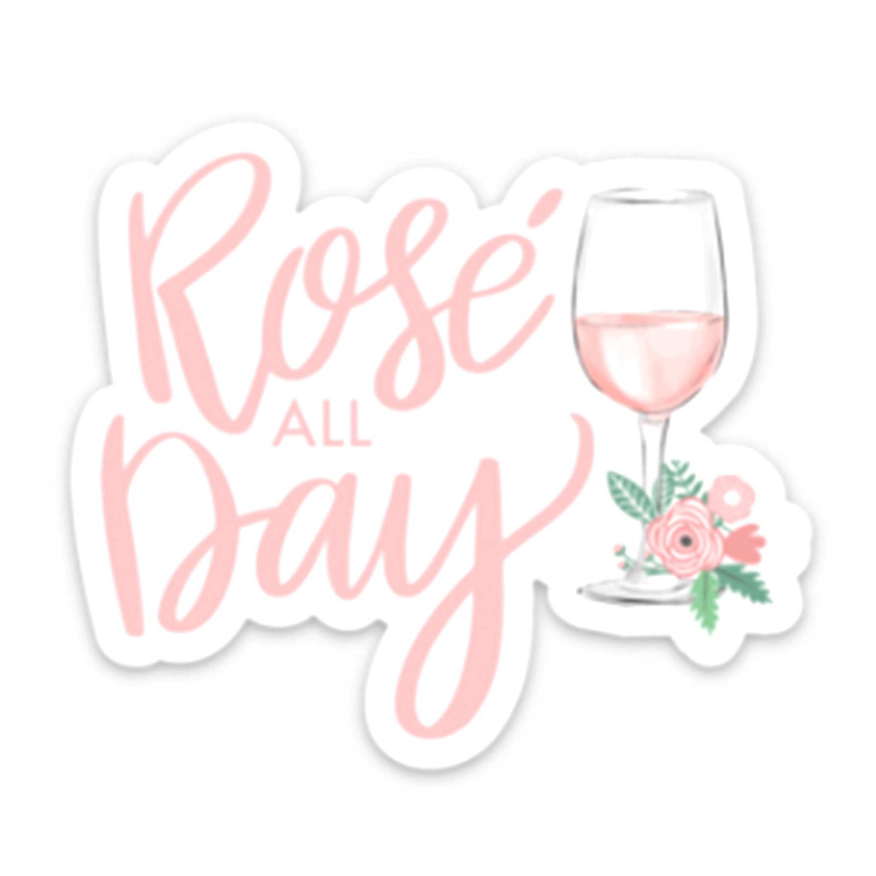 Rose All Day Sticker - Marleylilly