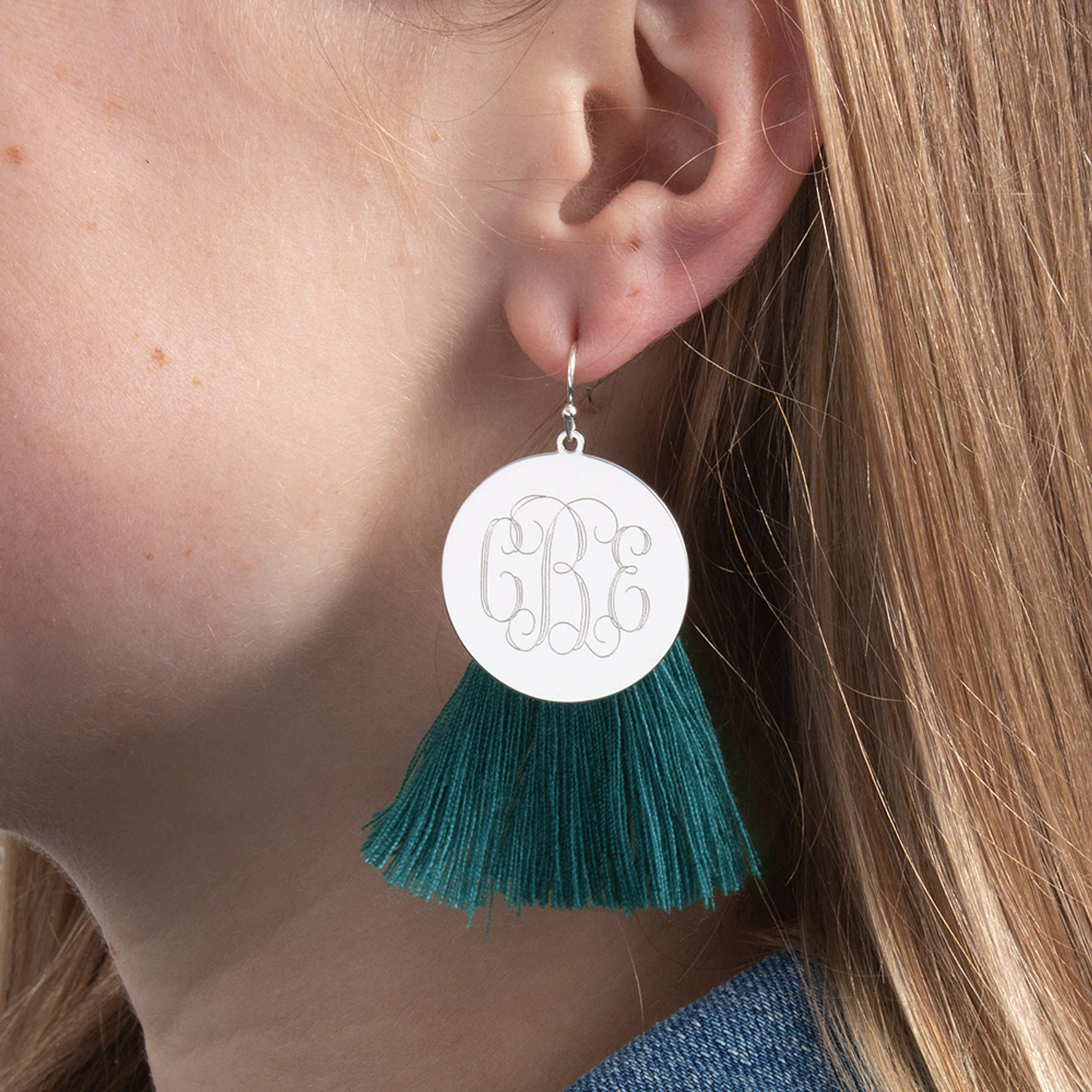 Personalized Fringe Earrings for Women - Marleylilly