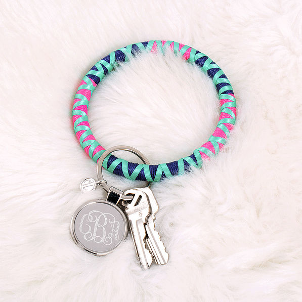 Mint Personalized Key Ring - Marleylilly