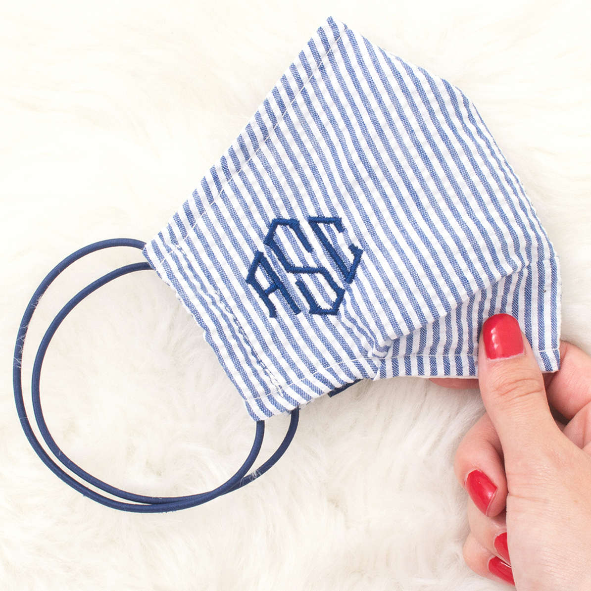 Monogrammed Ladies Face Masks - Marleylilly