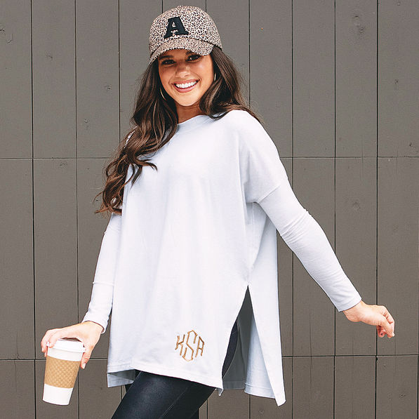 Personalized Dolman Sleeve Tunic – Marleylilly