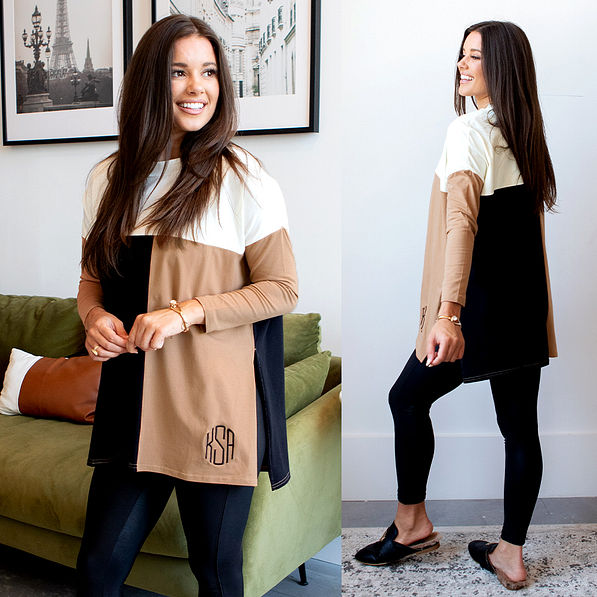 Personalized Dolman Sleeve Tunic – Marleylilly