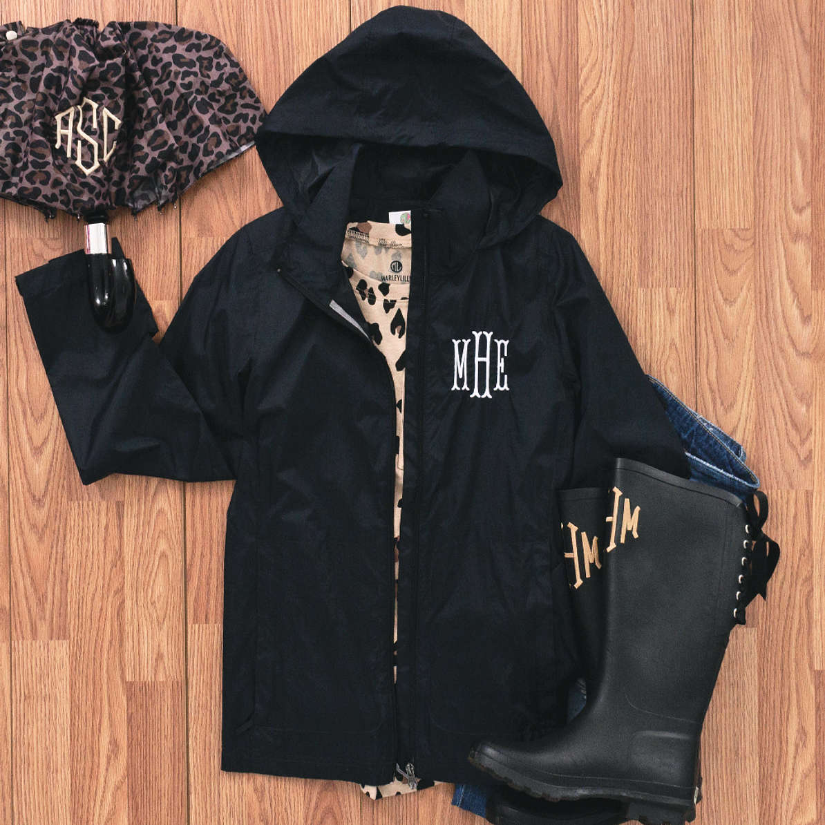 Personalized Lightweight Raincoat - Marleylilly
