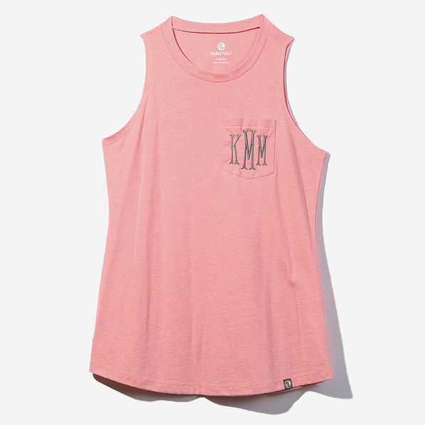 Personalized Pocket Tank Top – Marleylilly