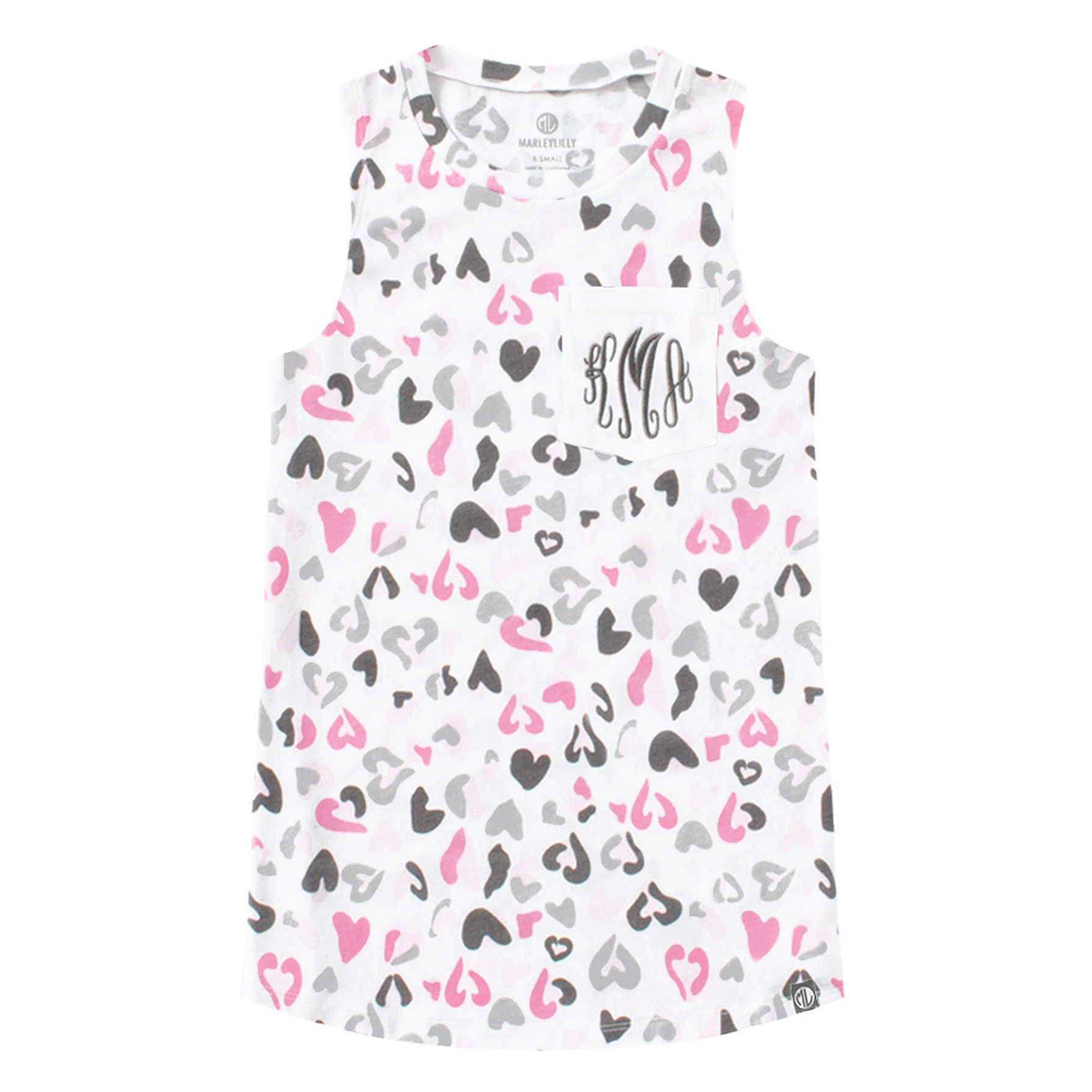 Personalized Pocket Tank Top – Marleylilly