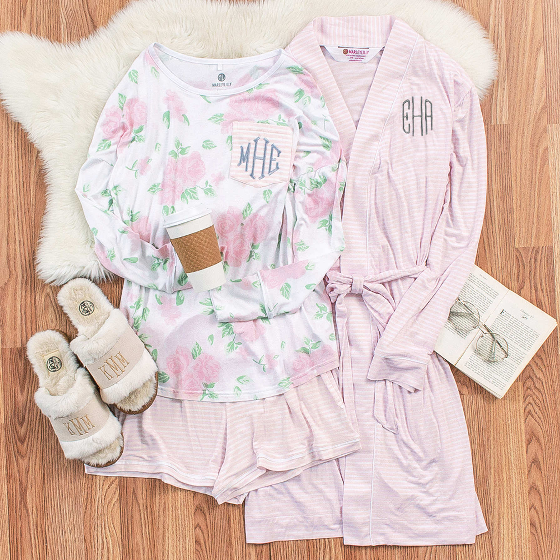 Monogrammed Robes– Marleylilly