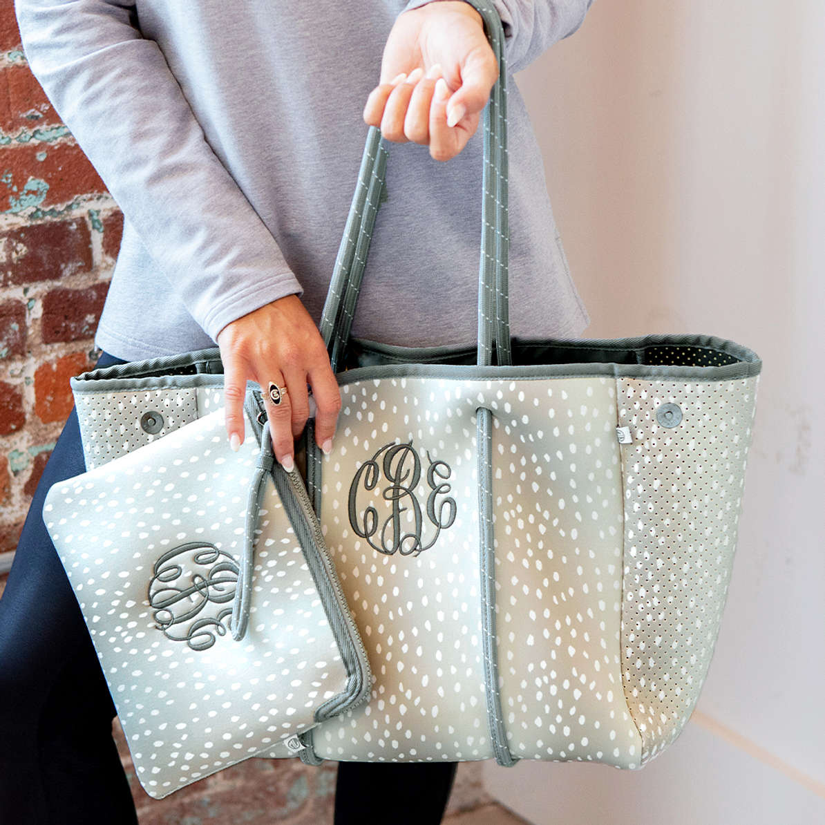 Personalized Neoprene Tote | Ships in 3-7 Days!