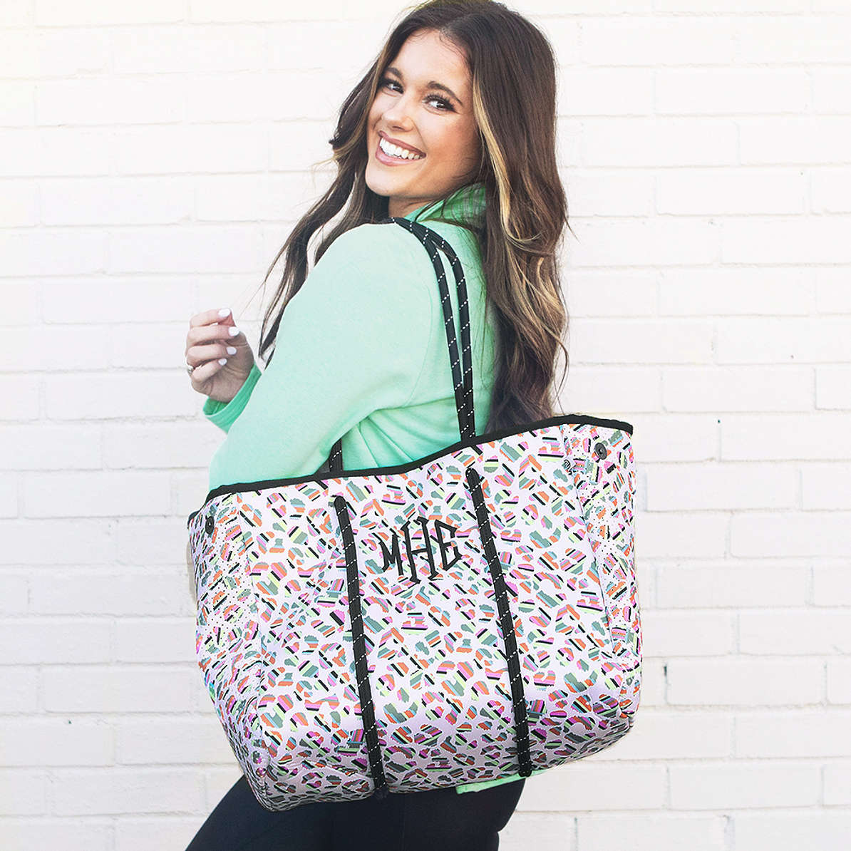 Personalized Neoprene Tote | Ships in 3-7 Days!