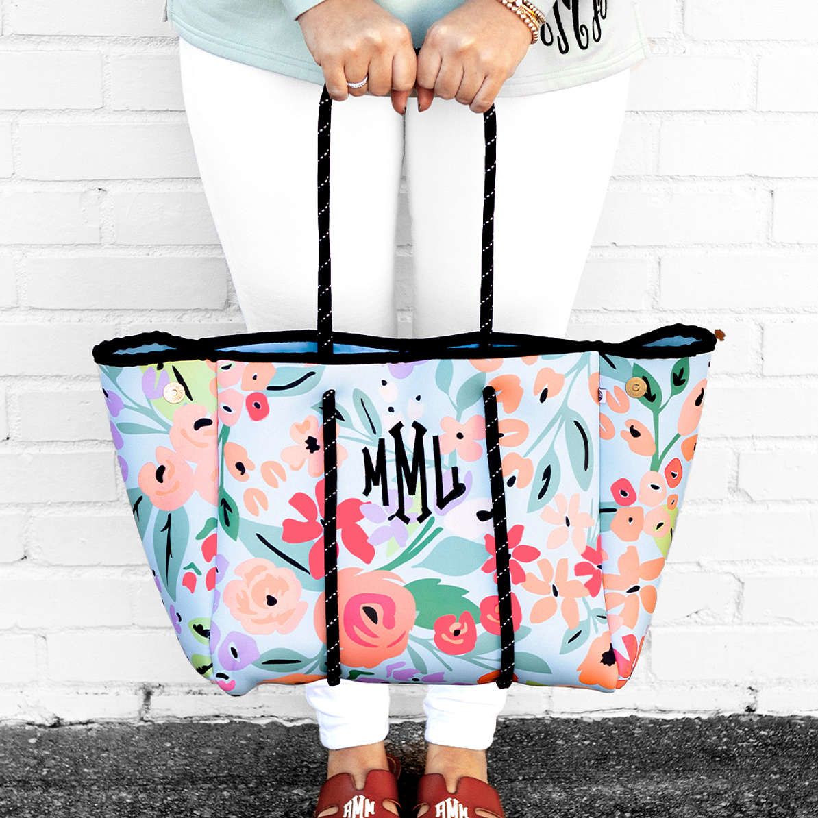 Personalized Neoprene Tote | Ships in 3-7 Days!