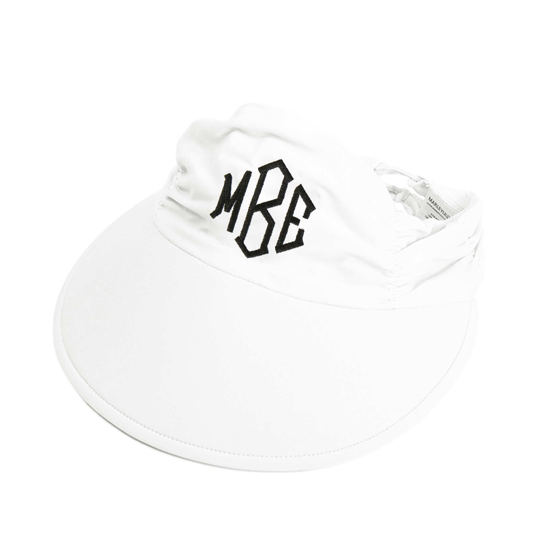 Monogrammed Swim Visor - Marleylilly