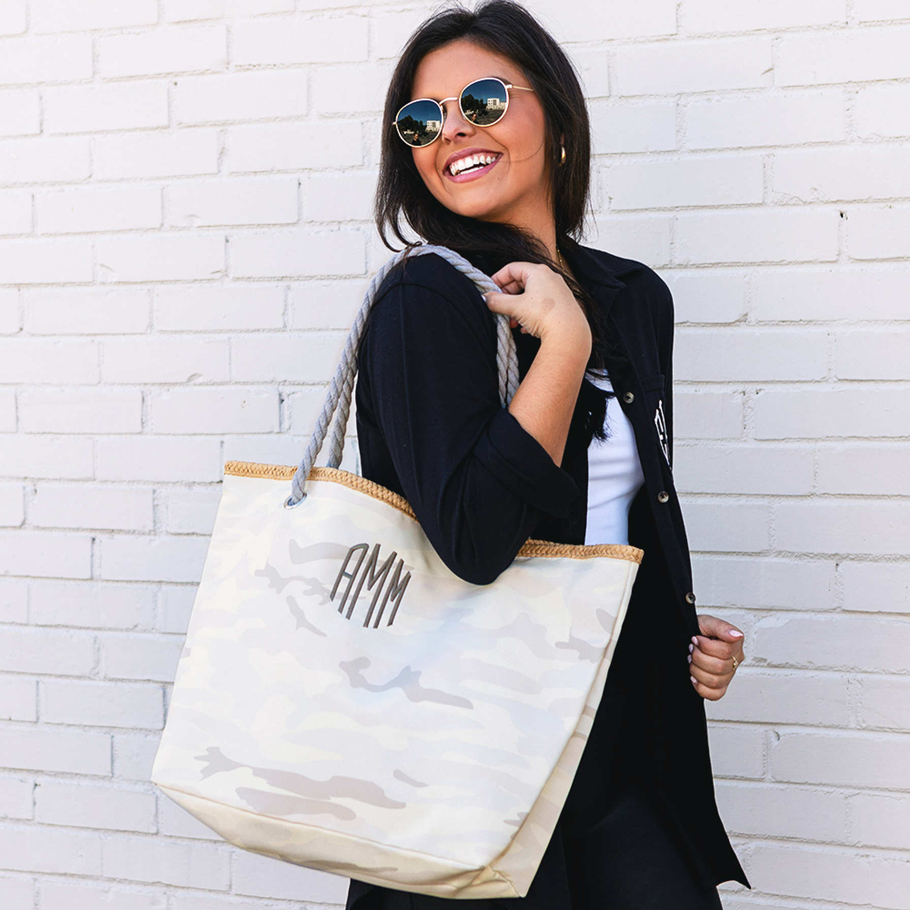 Monogrammed Tote Bag