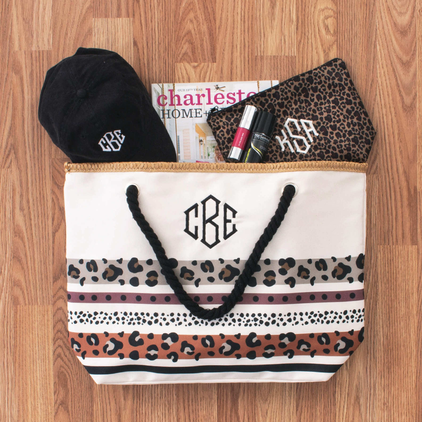 Monogrammed Tote Bag