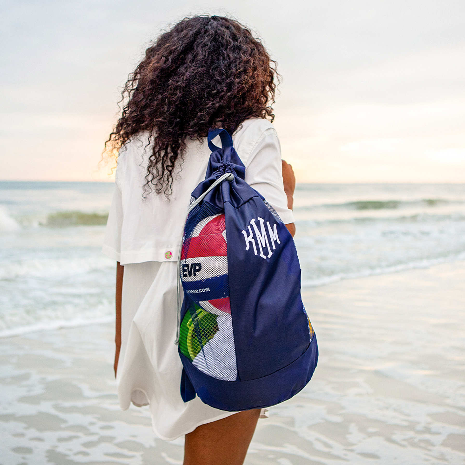 Personalized Drawstring Beach Backpack