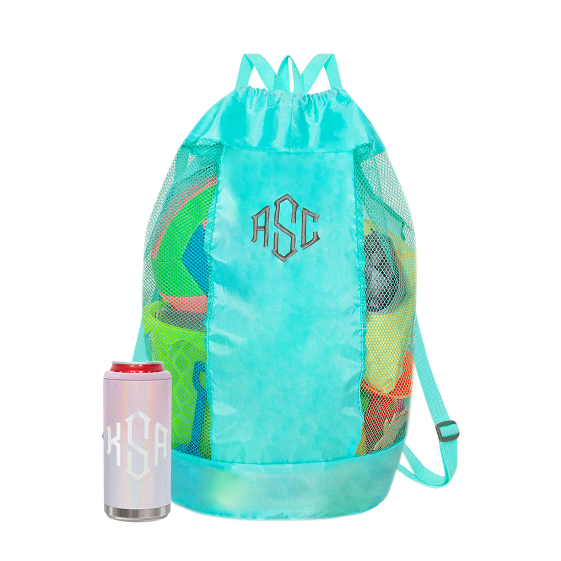 Personalized Drawstring Beach Backpack