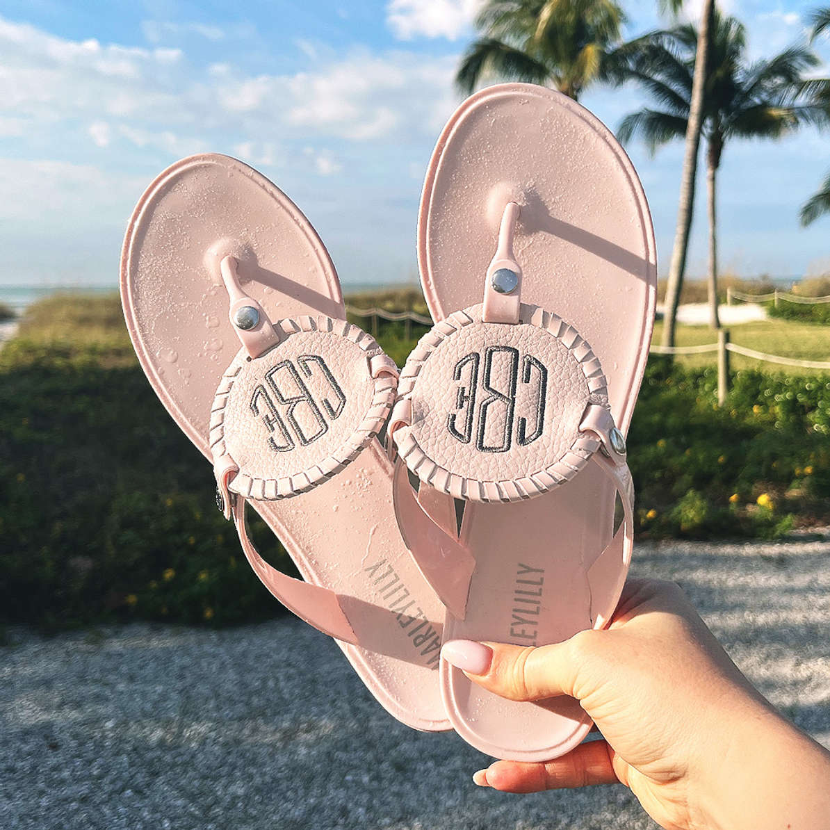 Personalized Flip Flops