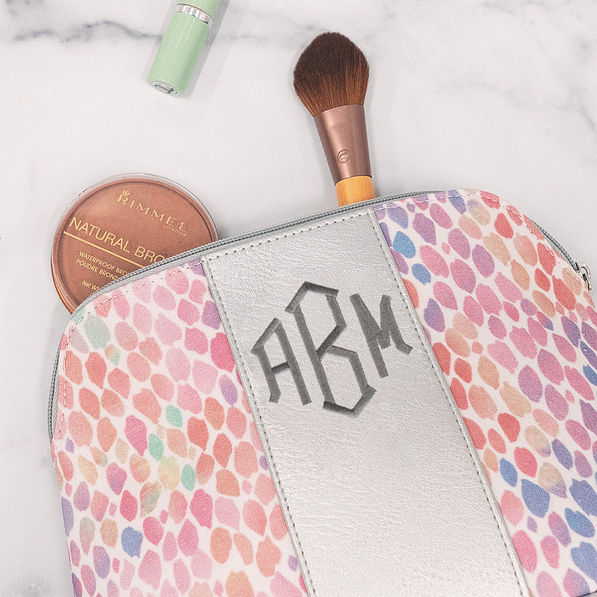 Personalized Watercolor Cosmetic Case
