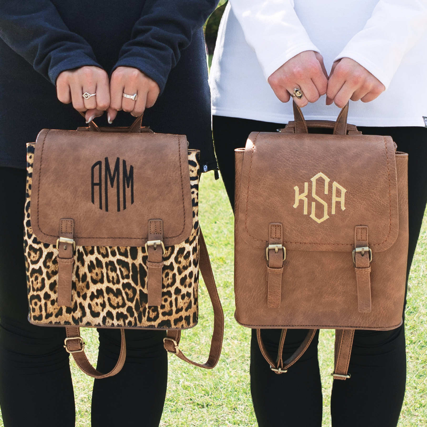 Personalized Backpack Purse