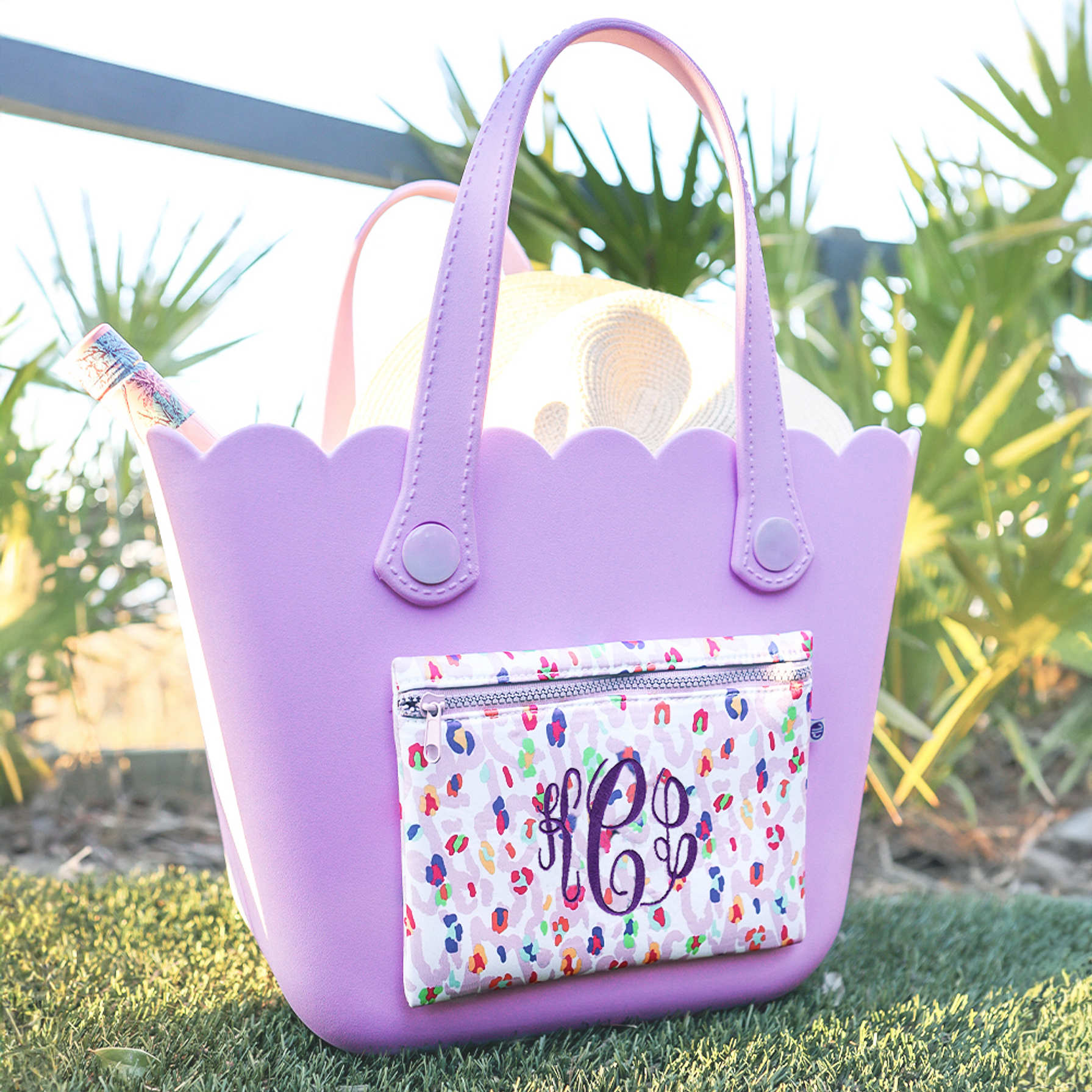 Personalized Waterproof Beach Bag - Marleylilly