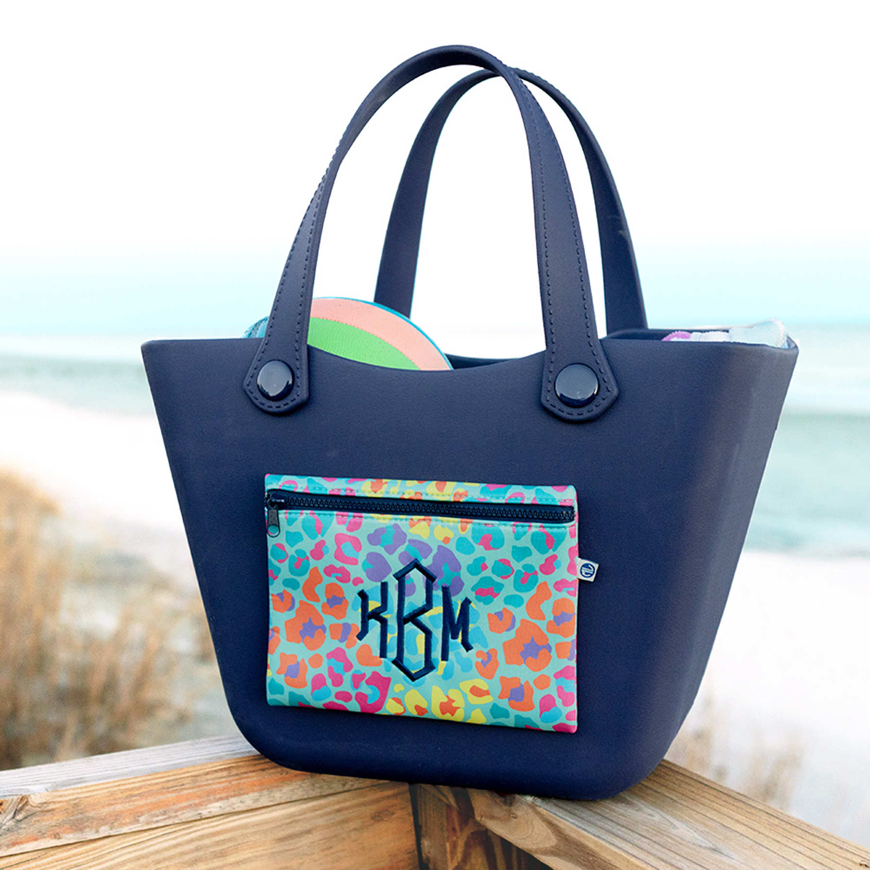 Personalized Waterproof Beach Bag - Marleylilly