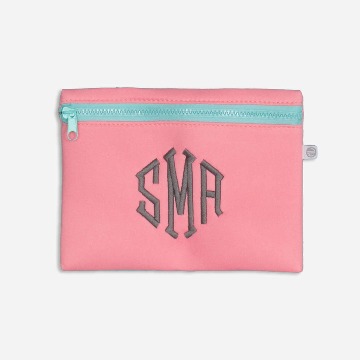 Monogrammed Waterproof Beach Bag Pouch | Marleylilly
