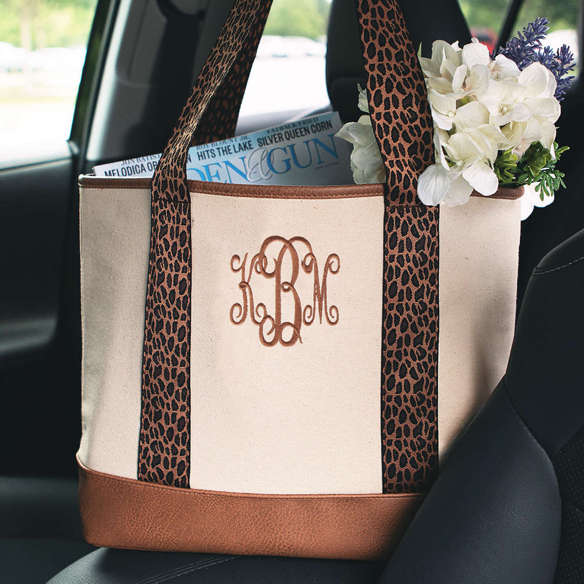Personalized Canvas Tote Bag