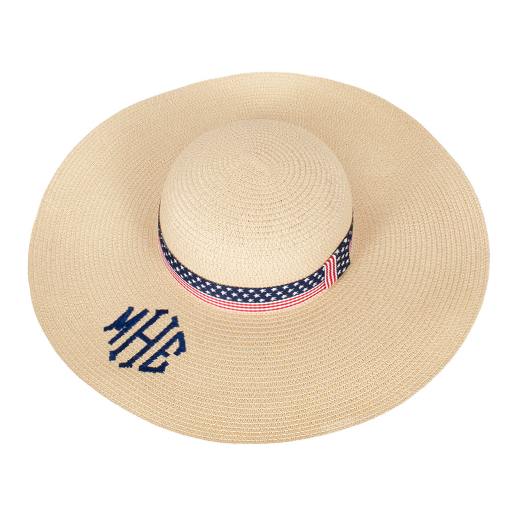 Monogrammed Sun Hat - Marleylilly