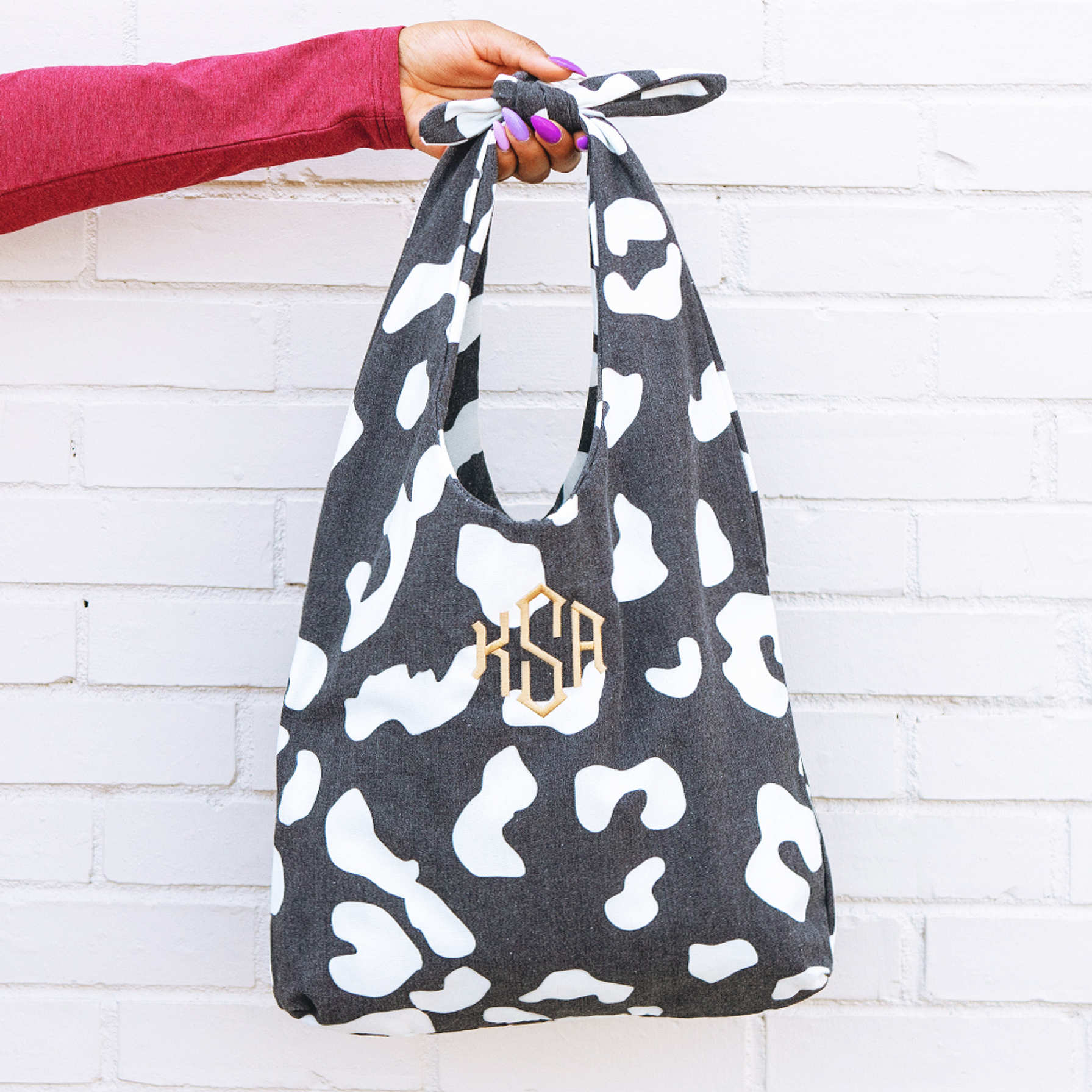 Personalized Hobo Bag - Marleylilly