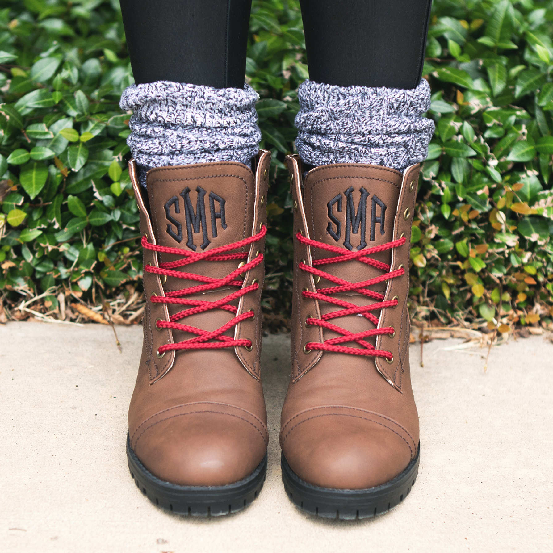 Personalized Combat Boots - Marleylilly
