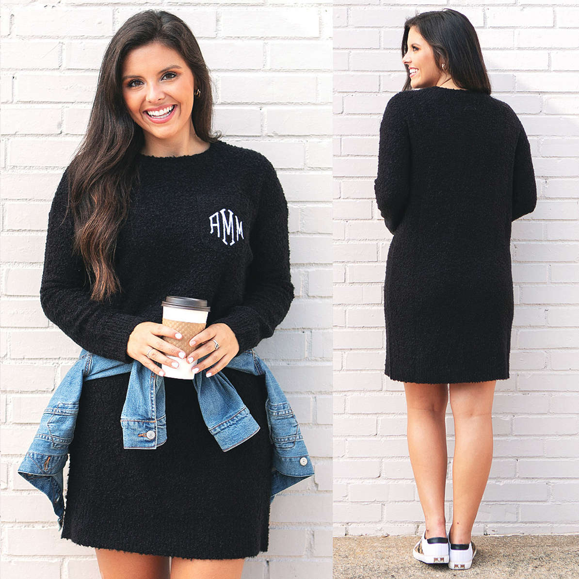 Personalized Sweater Dress