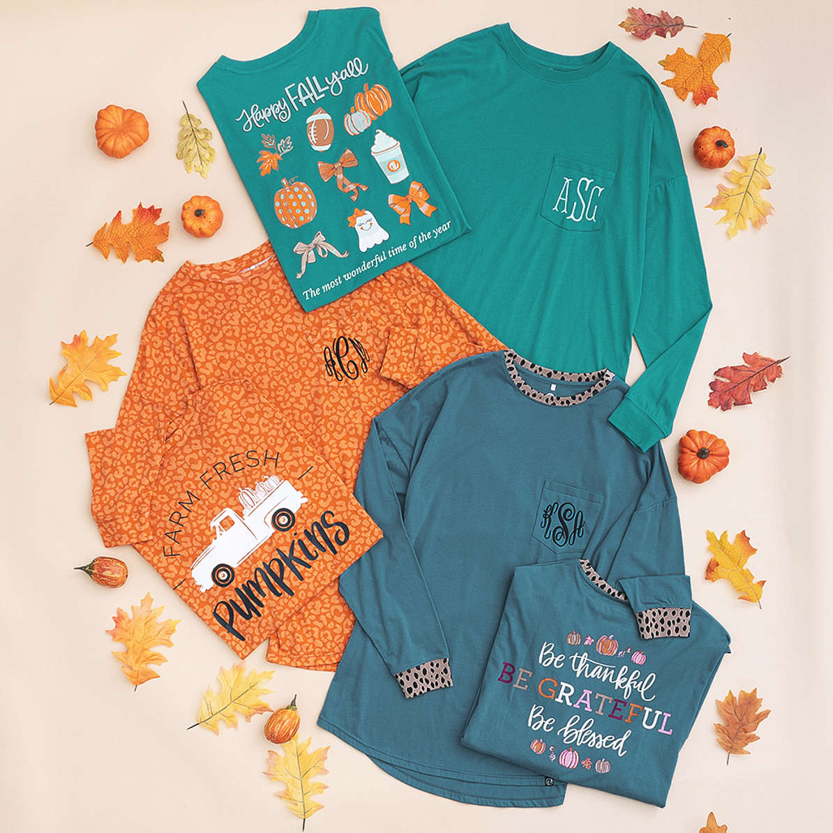 Personalized Fall T-Shirt