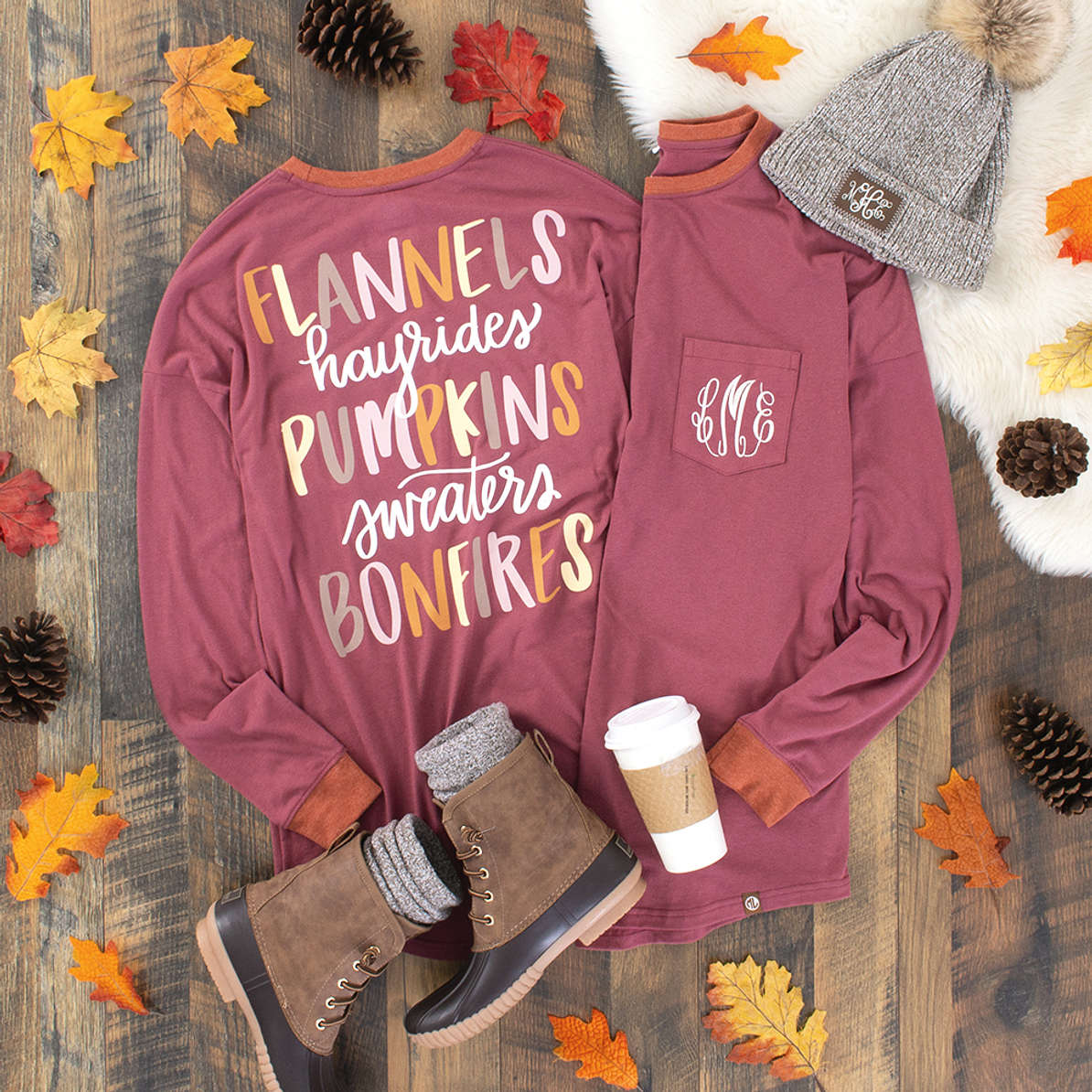 Personalized Fall T-Shirt