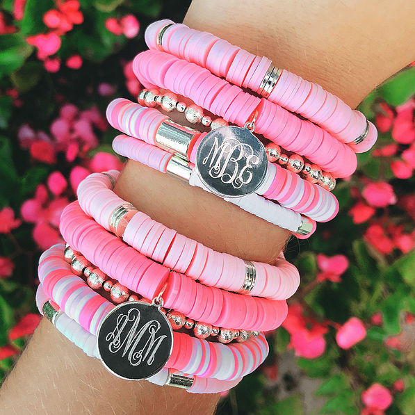 Personalized Mix Bead Bracelet Stack