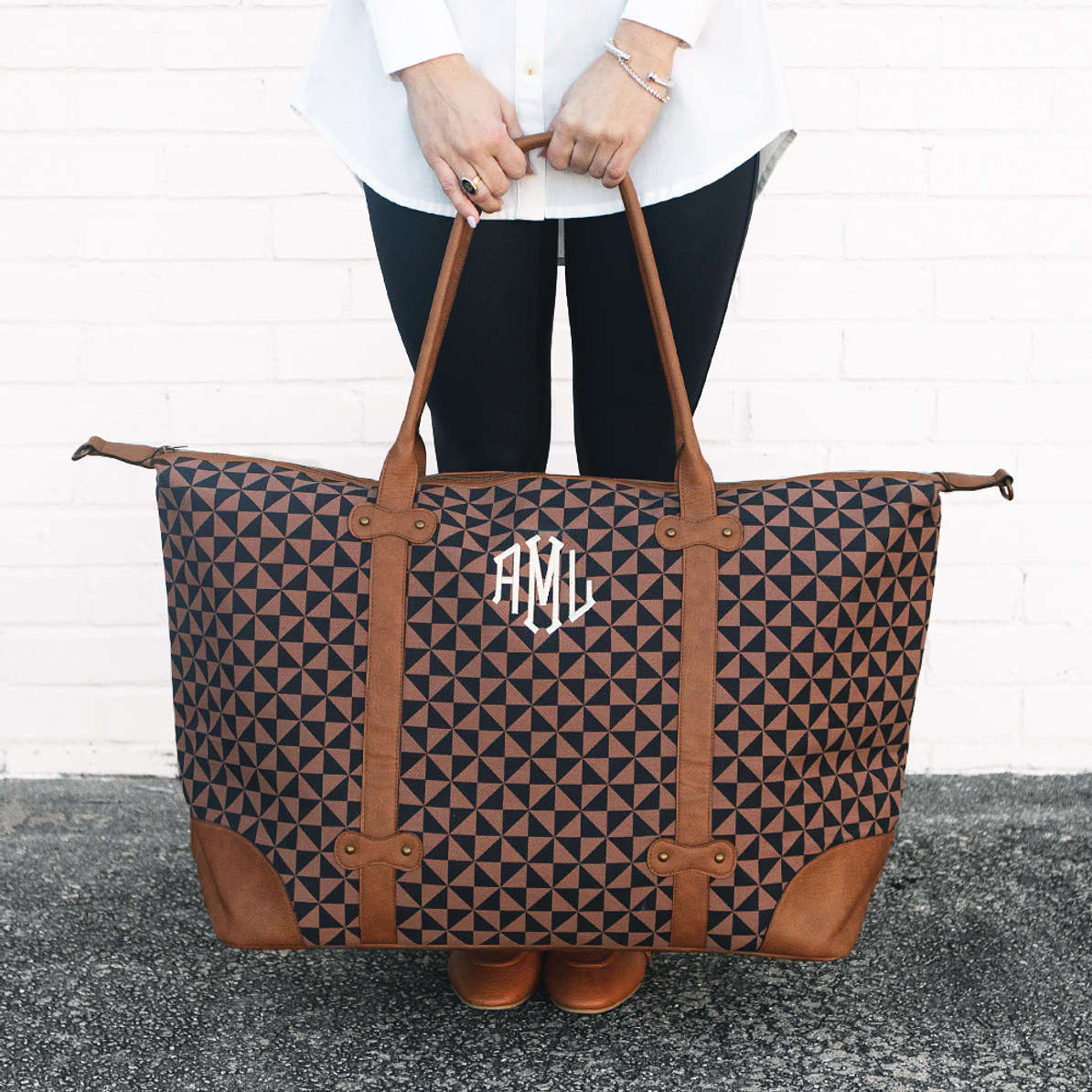 Vintage Canvas Weekender Bag — Marleylilly