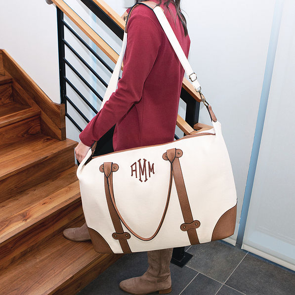 Vintage Canvas Weekender Bag — Marleylilly