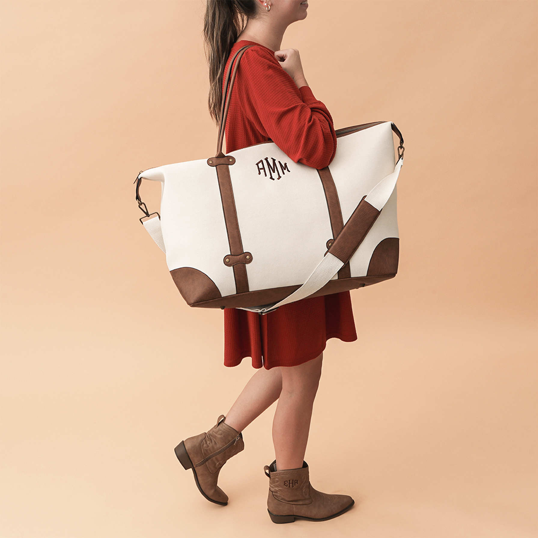 Vintage Canvas Weekender Bag — Marleylilly