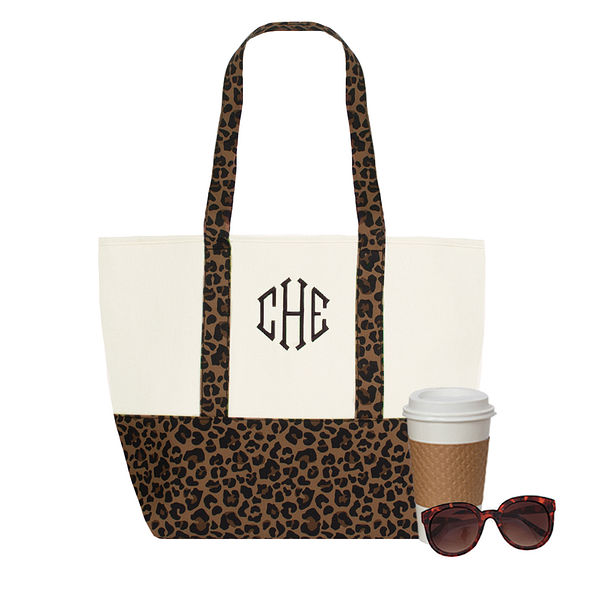 Personalized Pattern Canvas Tote Bag