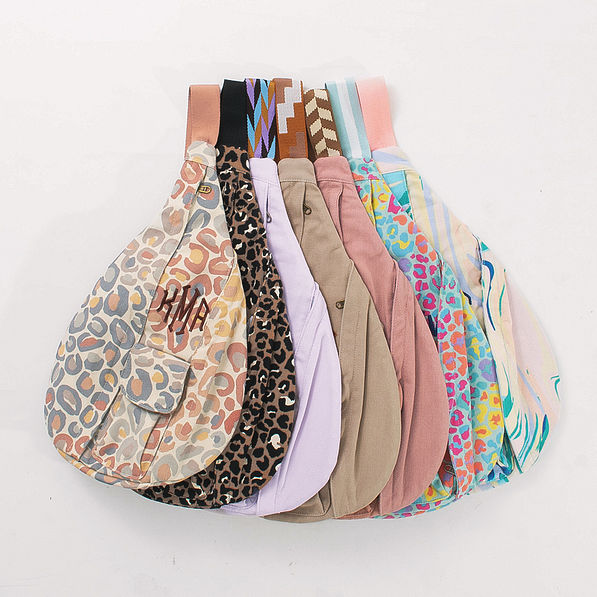 Monogrammed Sling Pack - Marleylilly