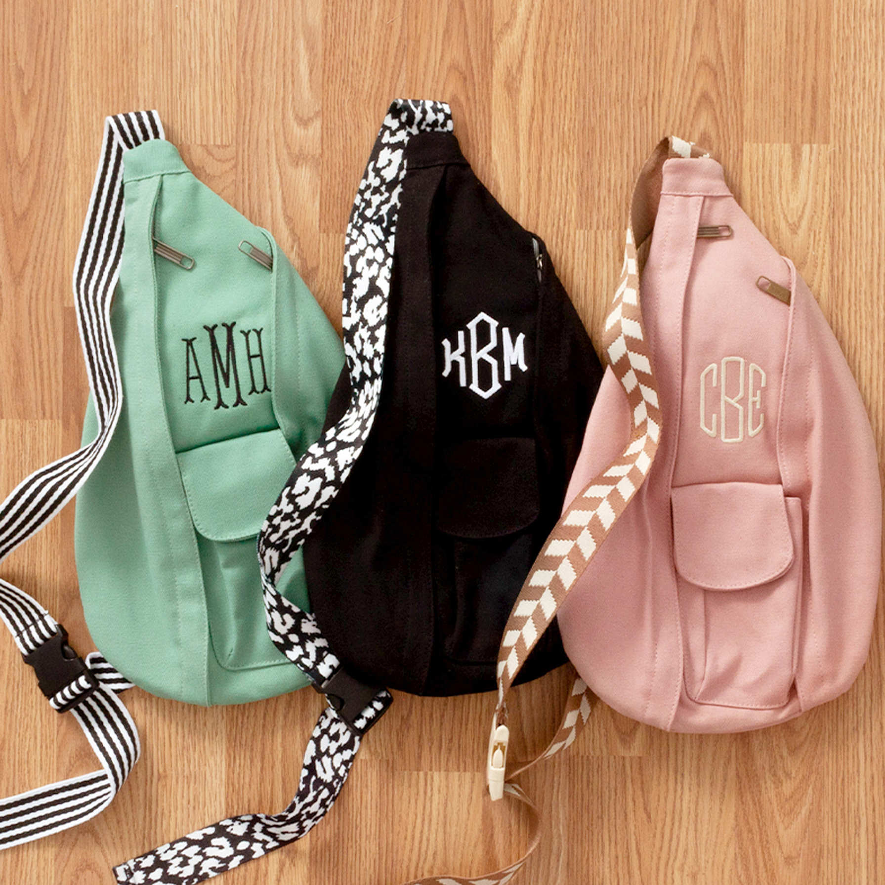 Monogrammed Sling Pack - Marleylilly