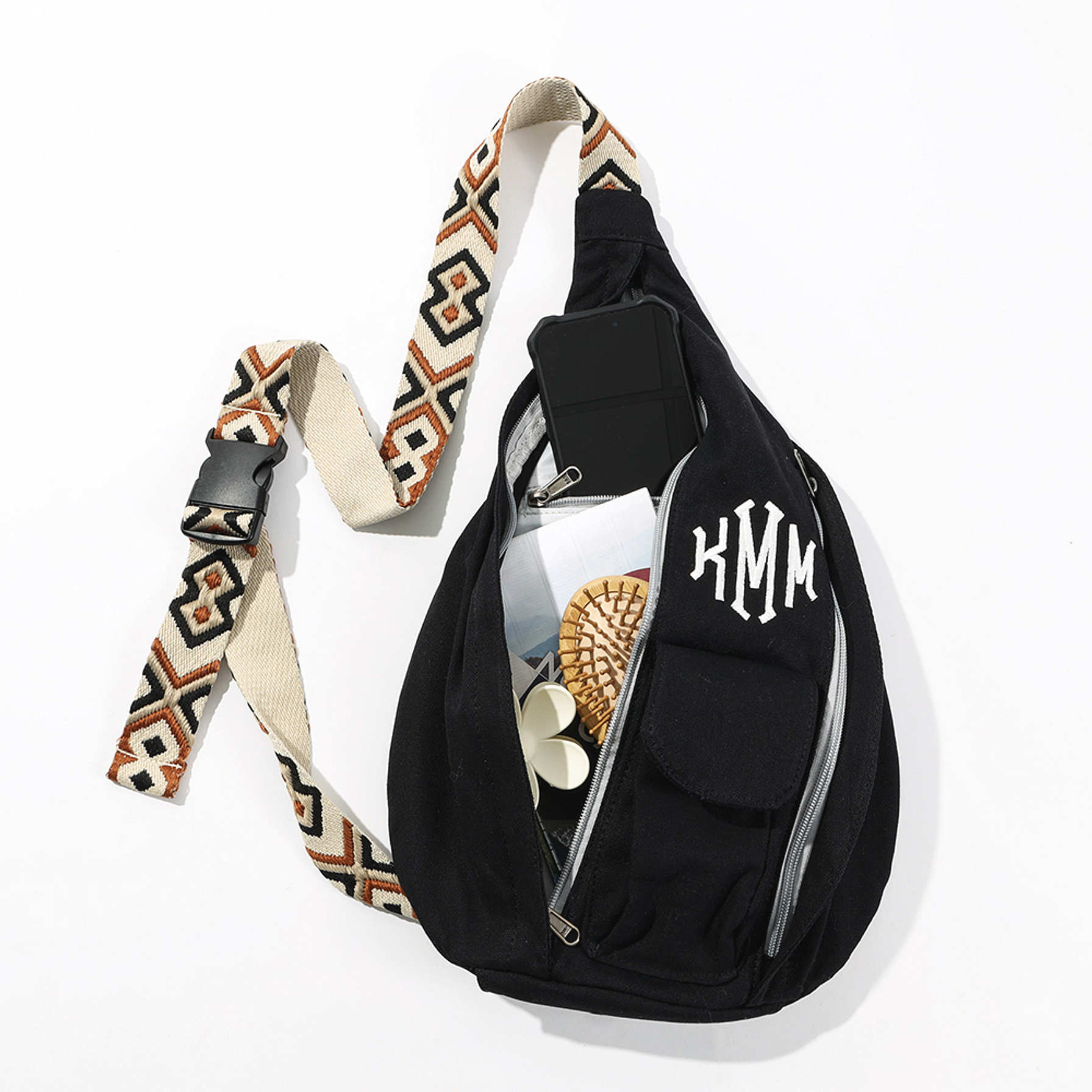 Monogrammed Sling Pack - Marleylilly