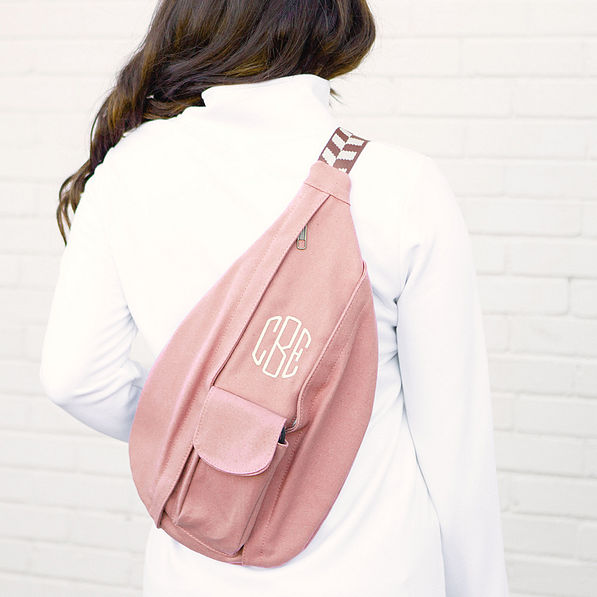 Monogrammed Sling Pack - Marleylilly
