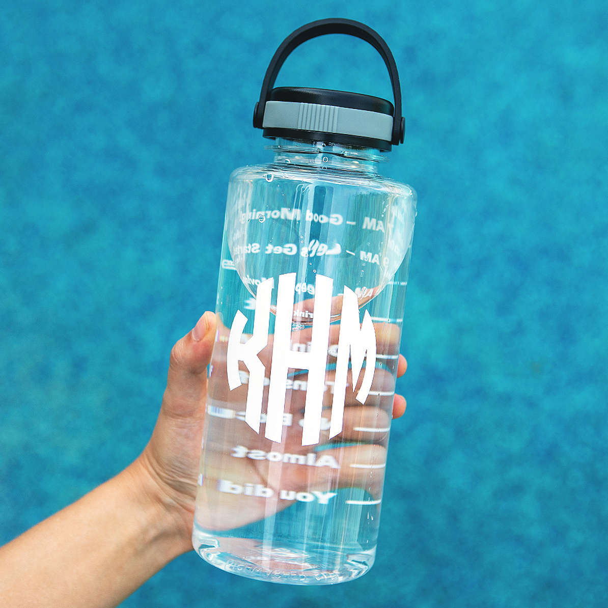 Personalized Motivational Water Bottle – Marleylilly