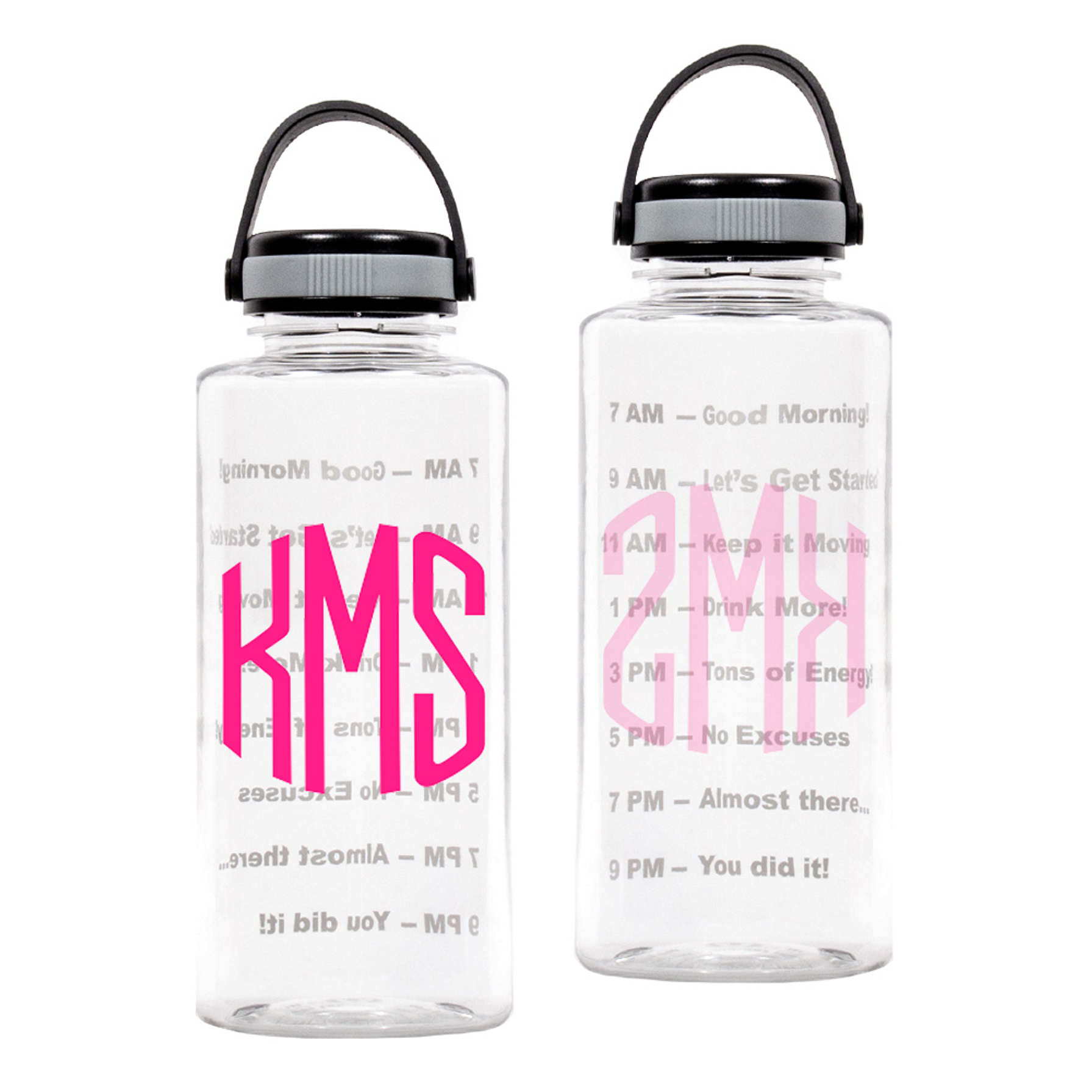 Personalized Motivational Water Bottle – Marleylilly